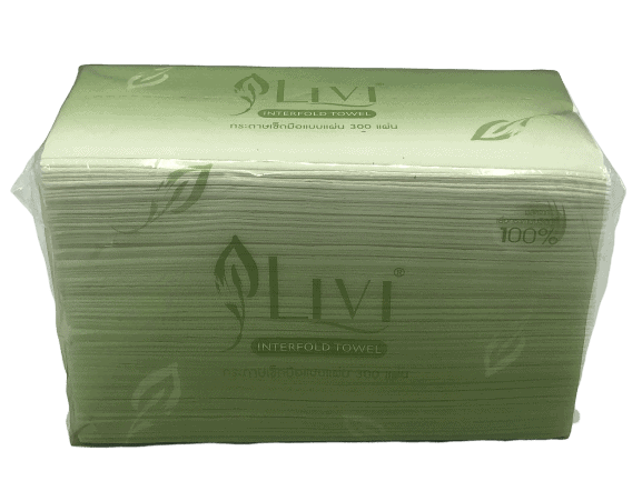 กระดาษเช็ดมือ LIVI® L-Fold 300’s ราคาถูก คุณภาพดี | Persisco